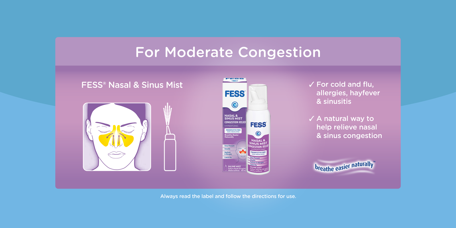 A Natural Way To Relieve Blocked Noses - FESS®