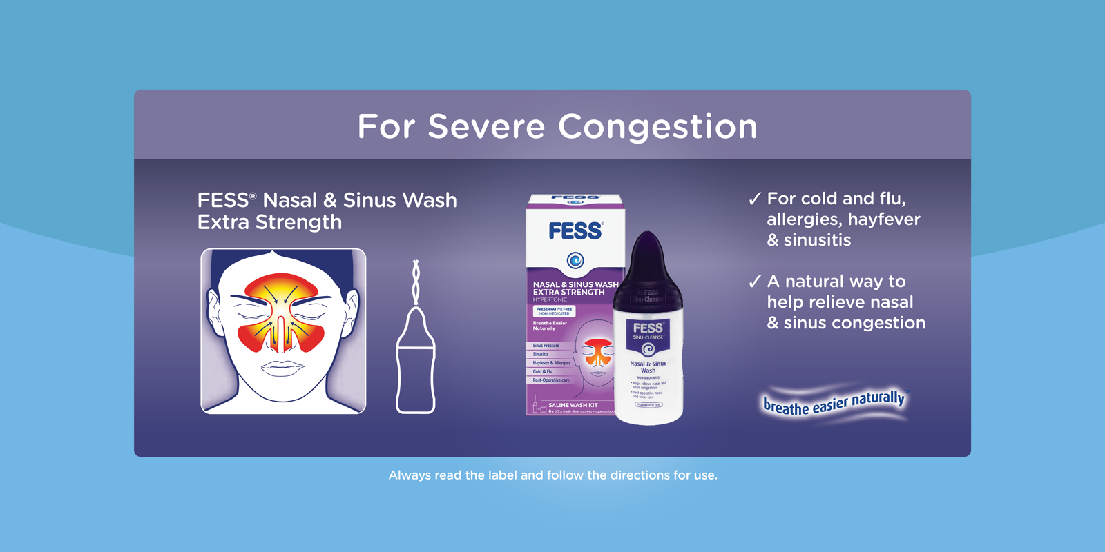 A Natural Way To Relieve Blocked Noses - FESS®